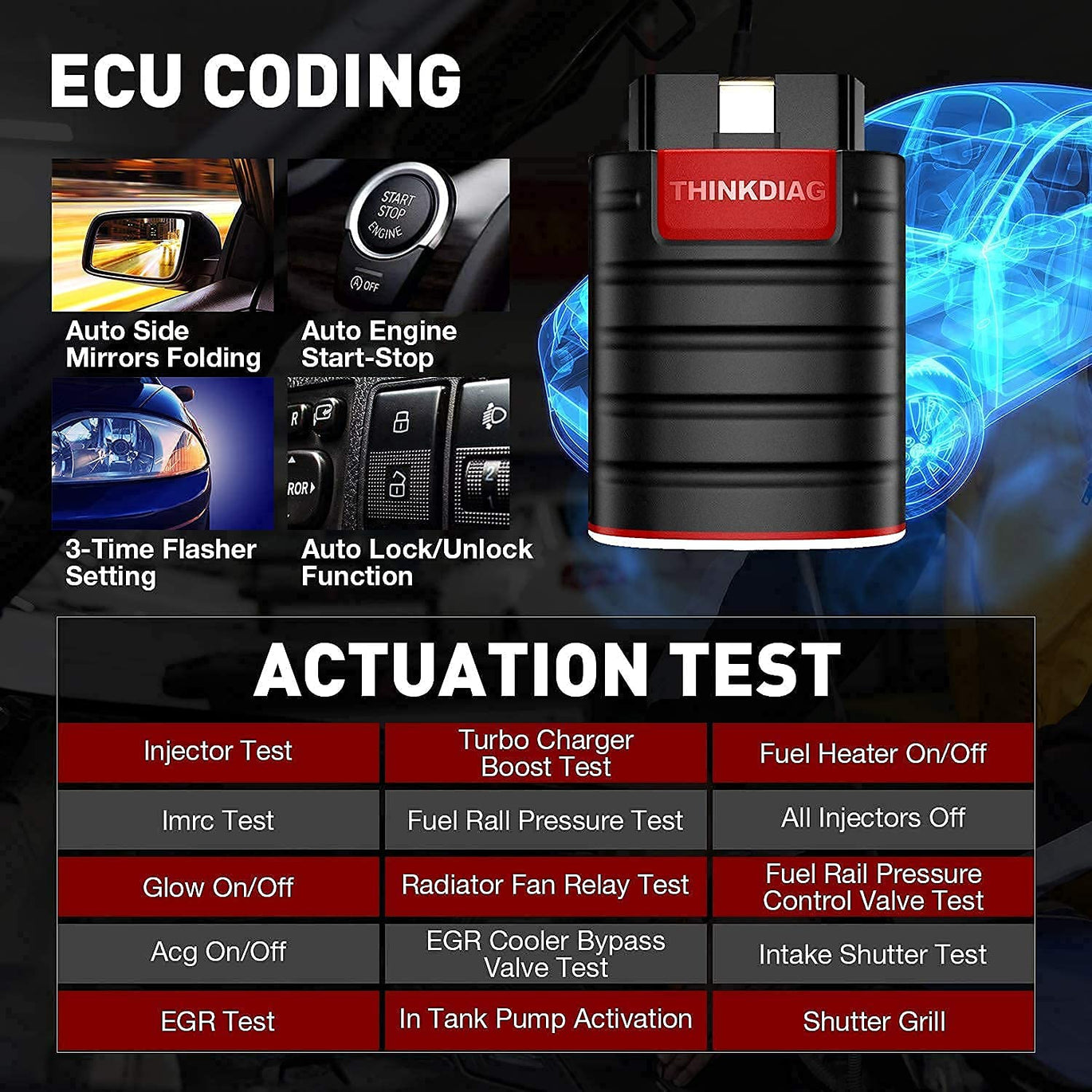 Thinkdiag 2 All System Bidirectional Control OBD2 Diagnostic Scanner
